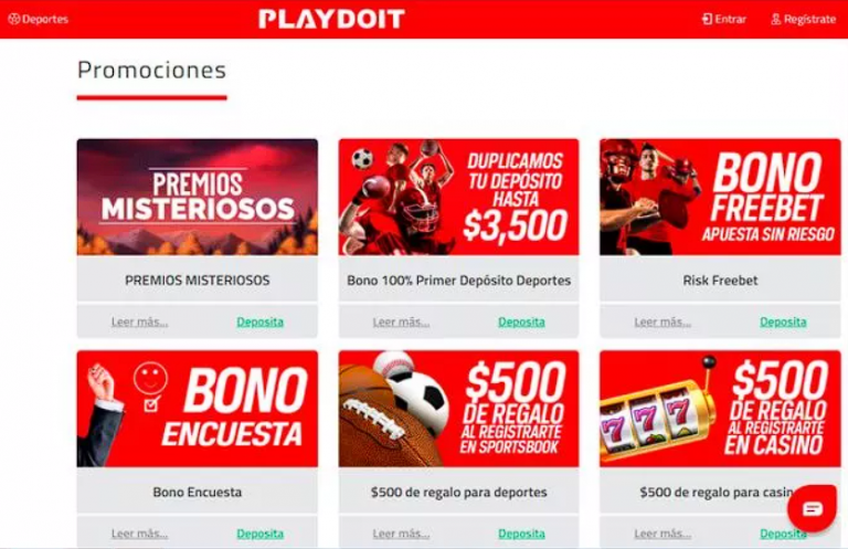 Playdoit Bonos y Promociones - Codigo de Bono Playdoit